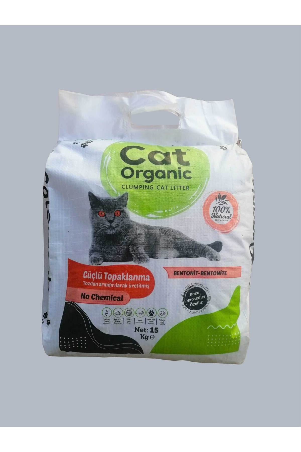 Cat organic 15 Kg Kokusuz %100 Doğal Bentonit Fiyatı, Yorumları - Trendyol
