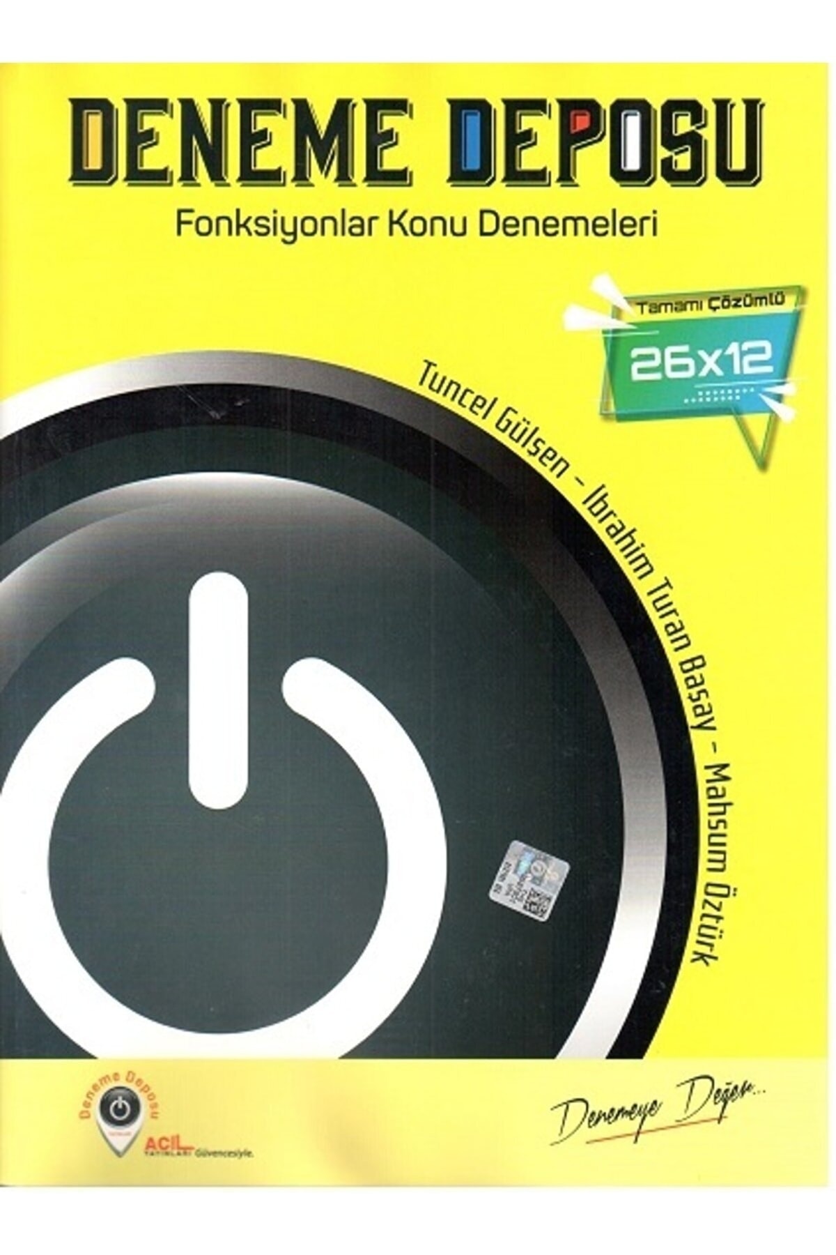 Acil Yayınları Deneme Deposu Tyt Fonksiyonlar Konu Denemeleri - Fiyatı, Yorumları
