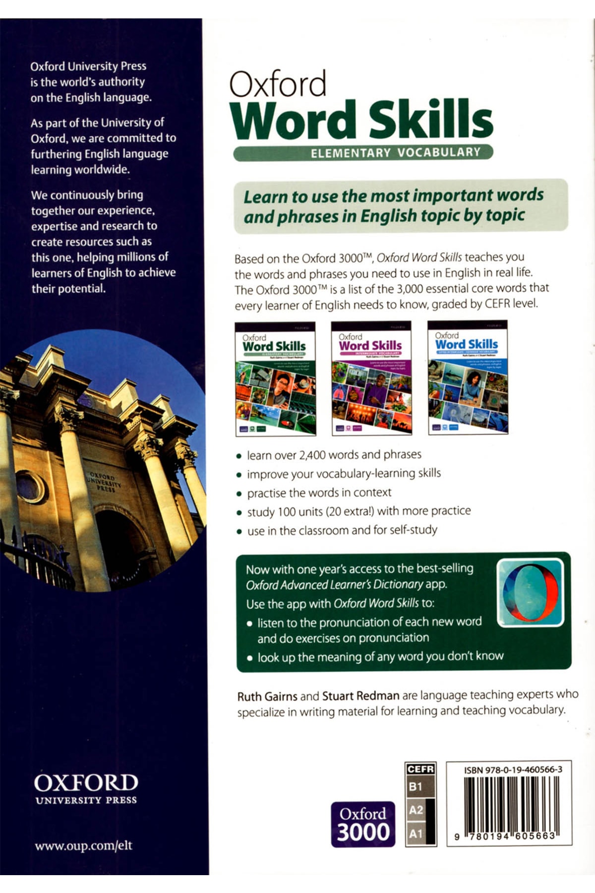 Oup Oxford Oxford Word Skills: Elementary Vocabulary - Fiyatı, Yorumları