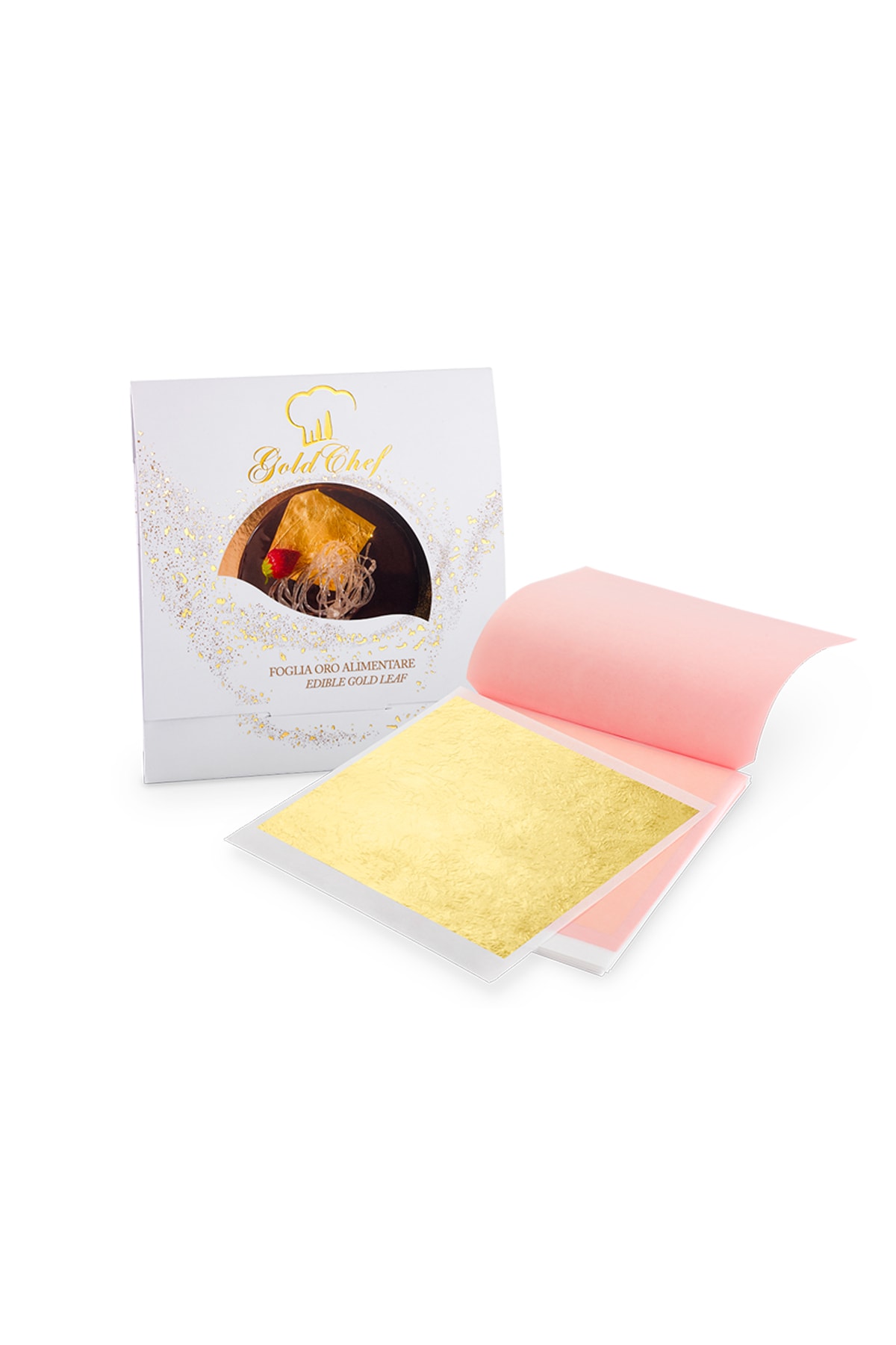 GOLD CHEF Edible Gold Leaf 8x8cm 25 Sheets Certified Fiyatı, Yorumları ...