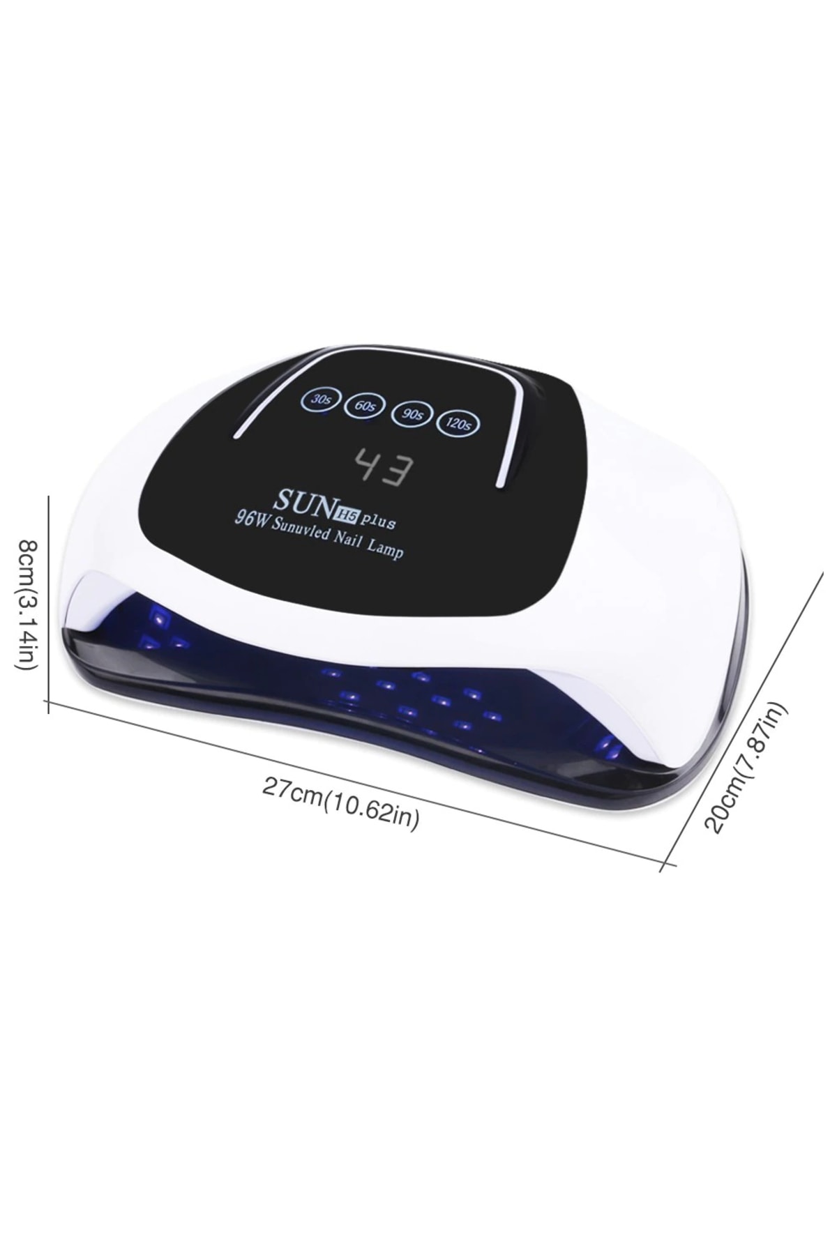 SUN H5 Plus 96 Watt 36 Led Uv Led Uv Işık Lamba Kalıcı Oje Kurutma Fiyatı, Yorumları - Trendyol