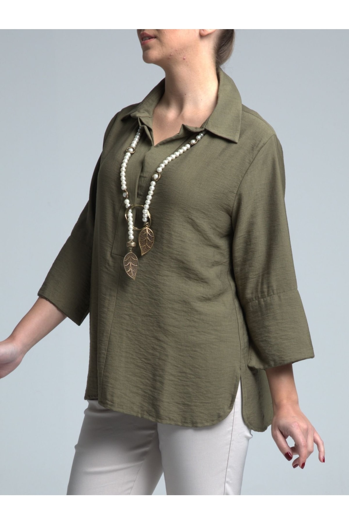 Monmark Hera Gömlek Haki - Fiyatı, Yorumları