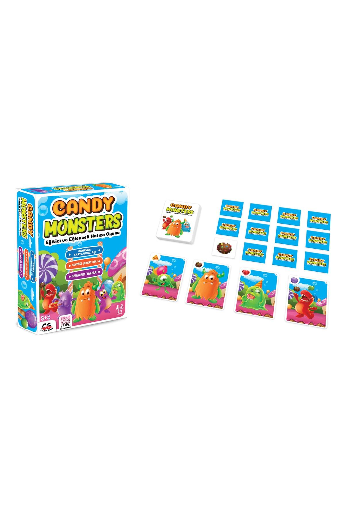 CREATİVE GAMES Candy Monsters Eğitici Eğlenceli Hafıza Oyunu Fiyatı, Yorumları - Trendyol