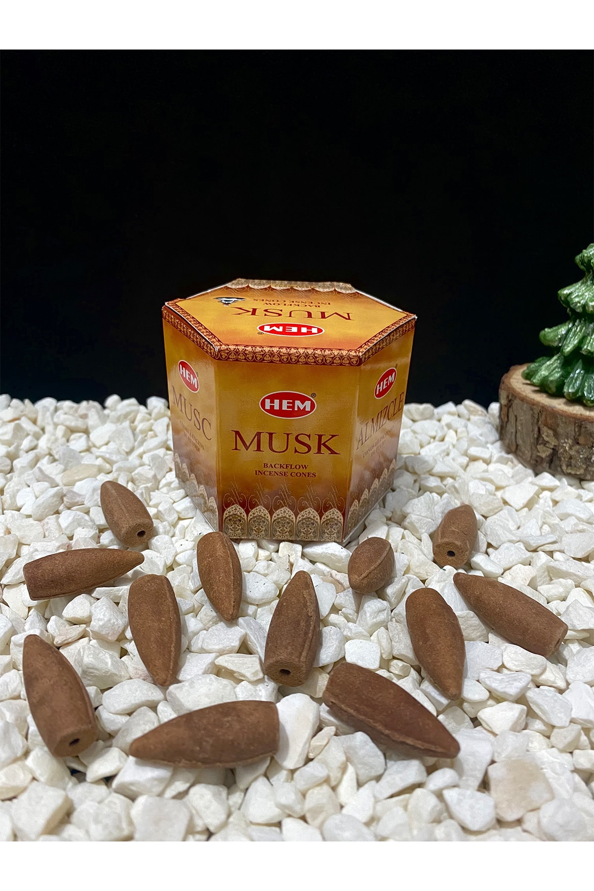 Main Collectibles Hem Musk Misk Kokulu Tütsü Geri Akış Koni Konik Tütsü ...