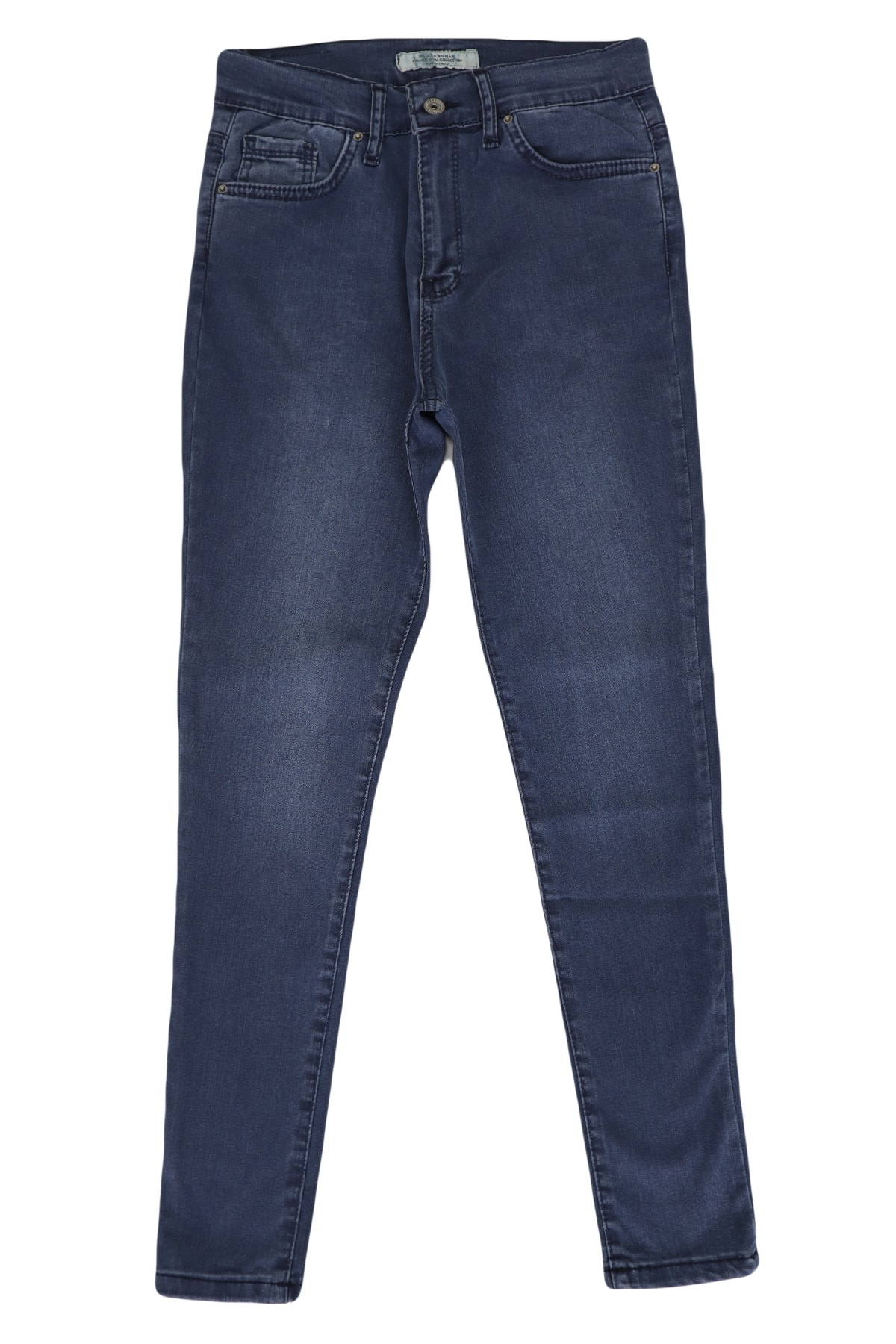 HACKER DENIM Fistan Store Blue High Waist Skinny Leg Regular Cut Jean ...