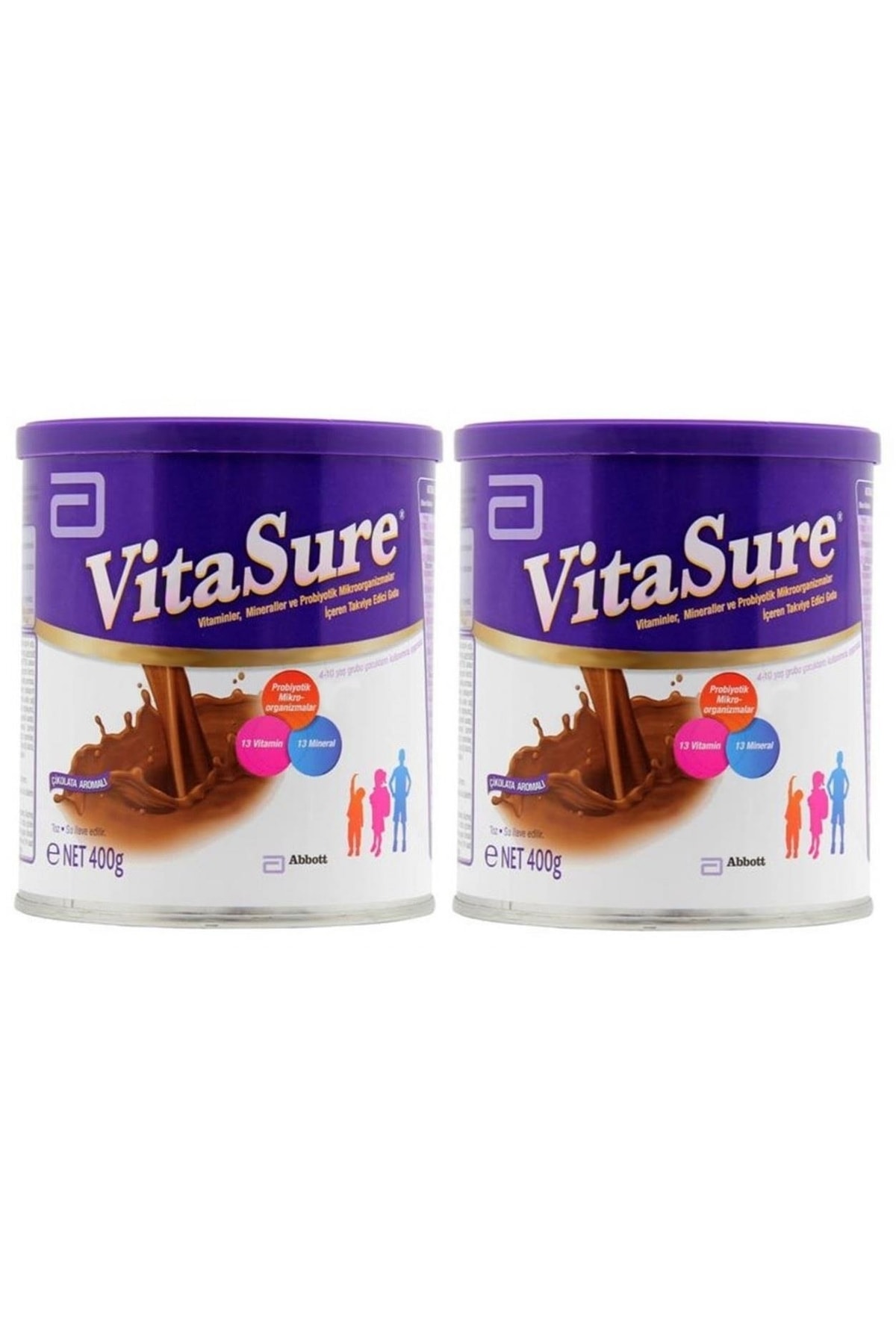 Vitasure Çikolata Aromalı 400 Gr 2 Adet Fiyatı, Yorumları - Trendyol