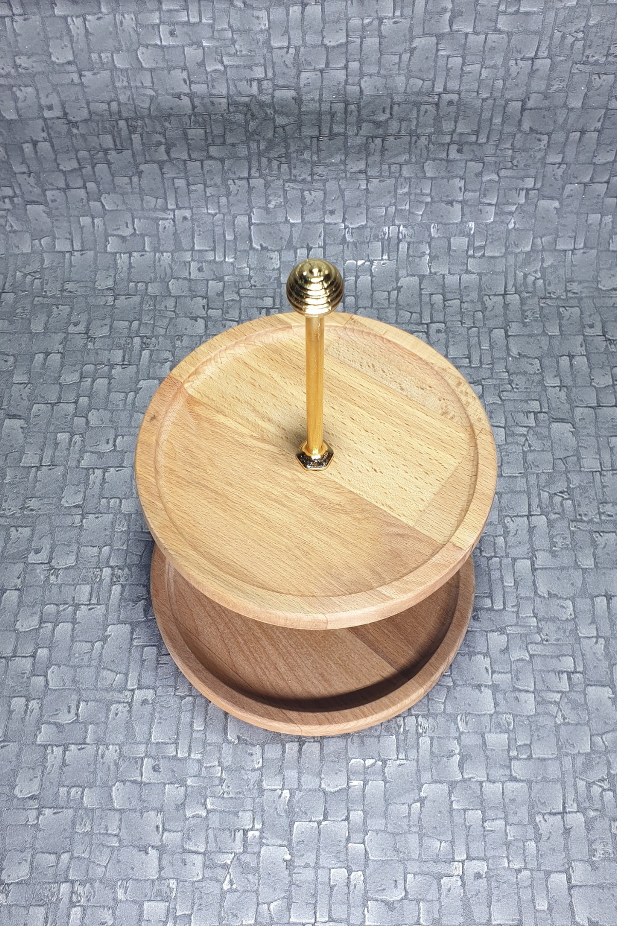 kozawoodart Ahşap Katlı Kurabiyelik Oval Kz1012 - Fiyatı, Yorumları