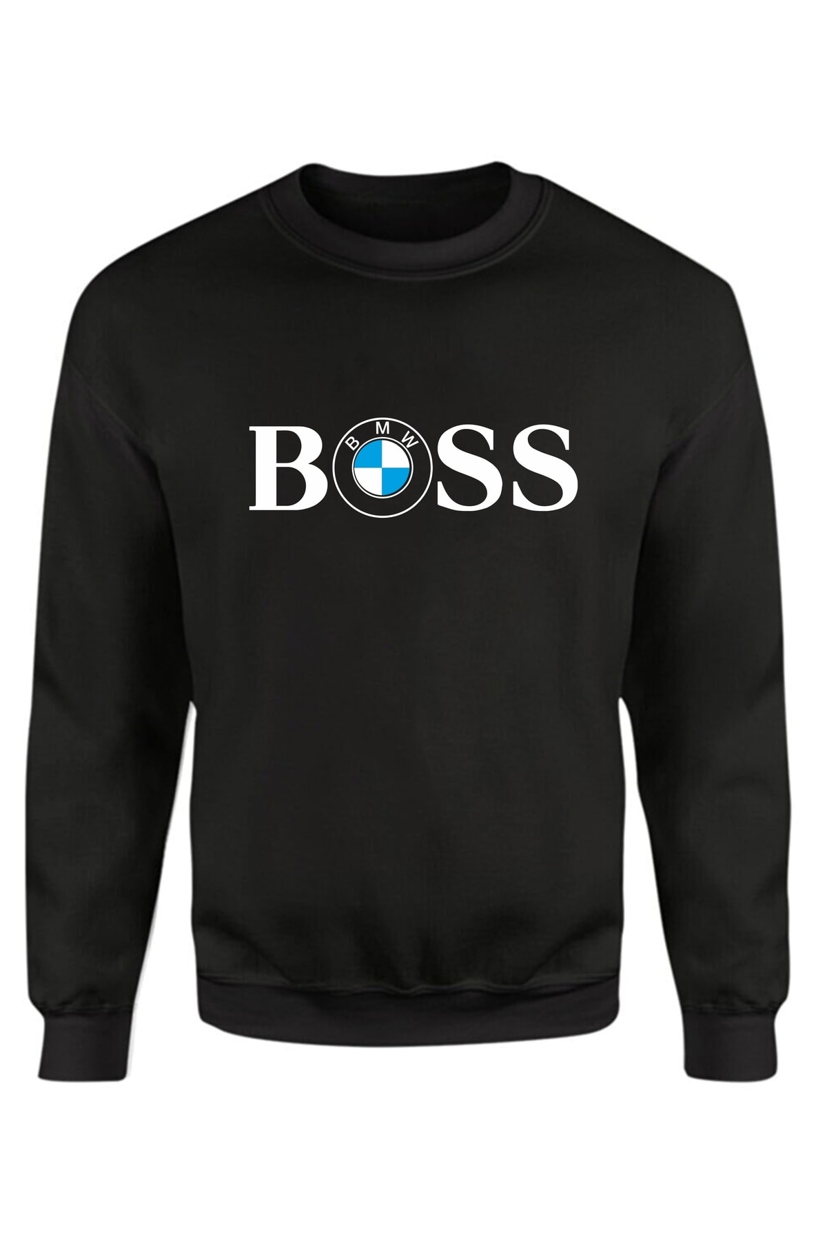 venüsdijital Boss Bmw Tasarım Bisiklet Yaka 3 Iplik Şardonlu Sweatshirt ...