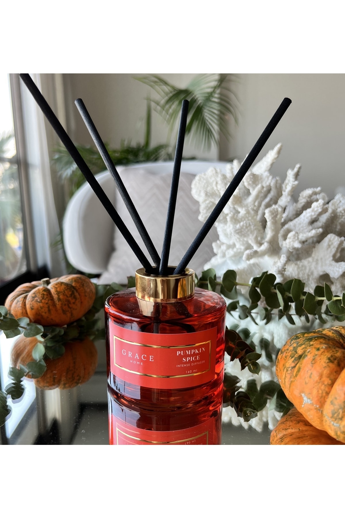 GRACE HOME Pumpkin Spice Intense Diffuser 160 ml - Fiyatı, Yorumları