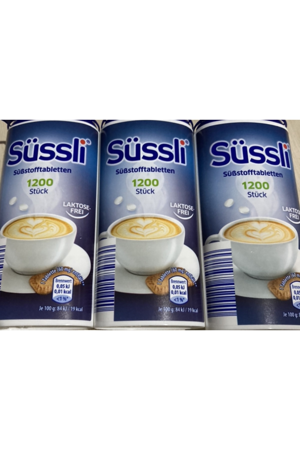 Süssli Süssli 1200 Stück Tatlandırıcı Şeker 3'lü Paket(01/2022) Fiyatı ...