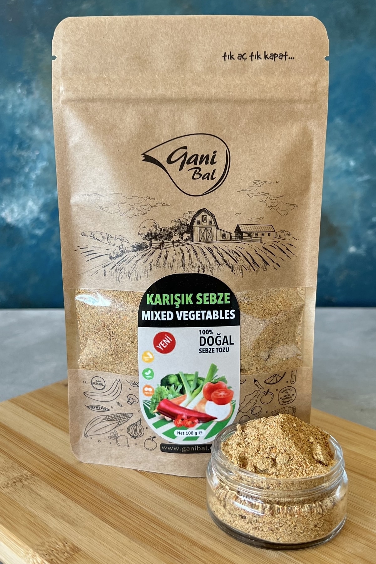 GANİBAL Karışık Sebze Tozu 100 Gr Fiyatı, Yorumları - Trendyol