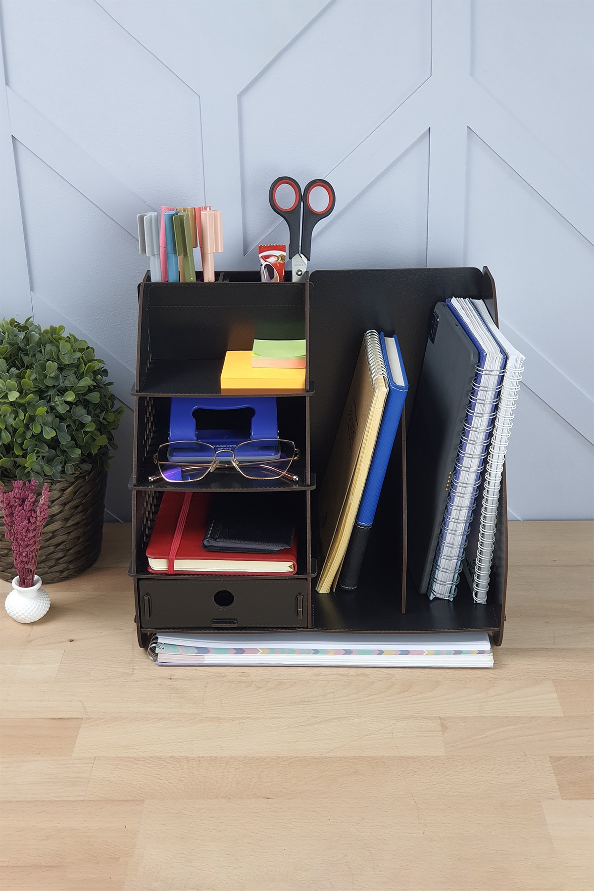 Design OTTO Focus Hexa Çekmeceli A4 Evrak Rafı Masaüstü Organizer ...