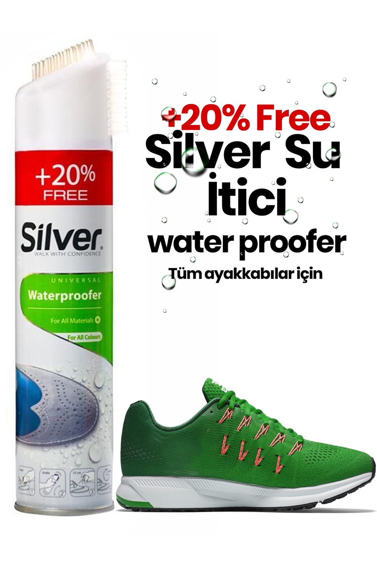 Silver Su Itici Su Geçirmezlik Ve Önleyici Sprey 300 Ml Fiyatı