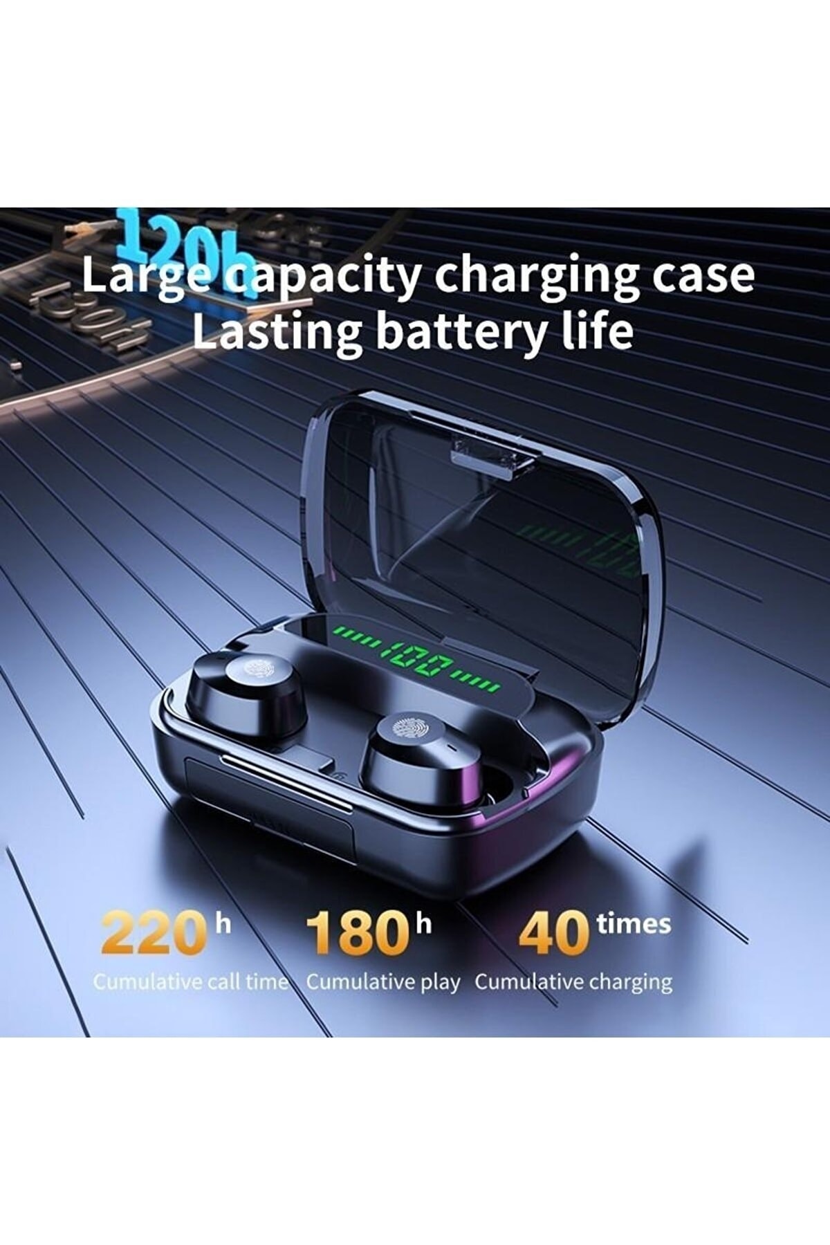 Dynego M5 Tws Kablosuz Bluetooth Kulaklık 5.1 Powerbanklı Stereo Kulak ...