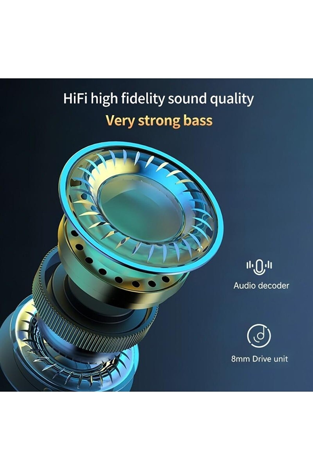 Dynego M5 Tws Kablosuz Bluetooth Kulaklık 5.1 Powerbanklı Stereo Kulak ...