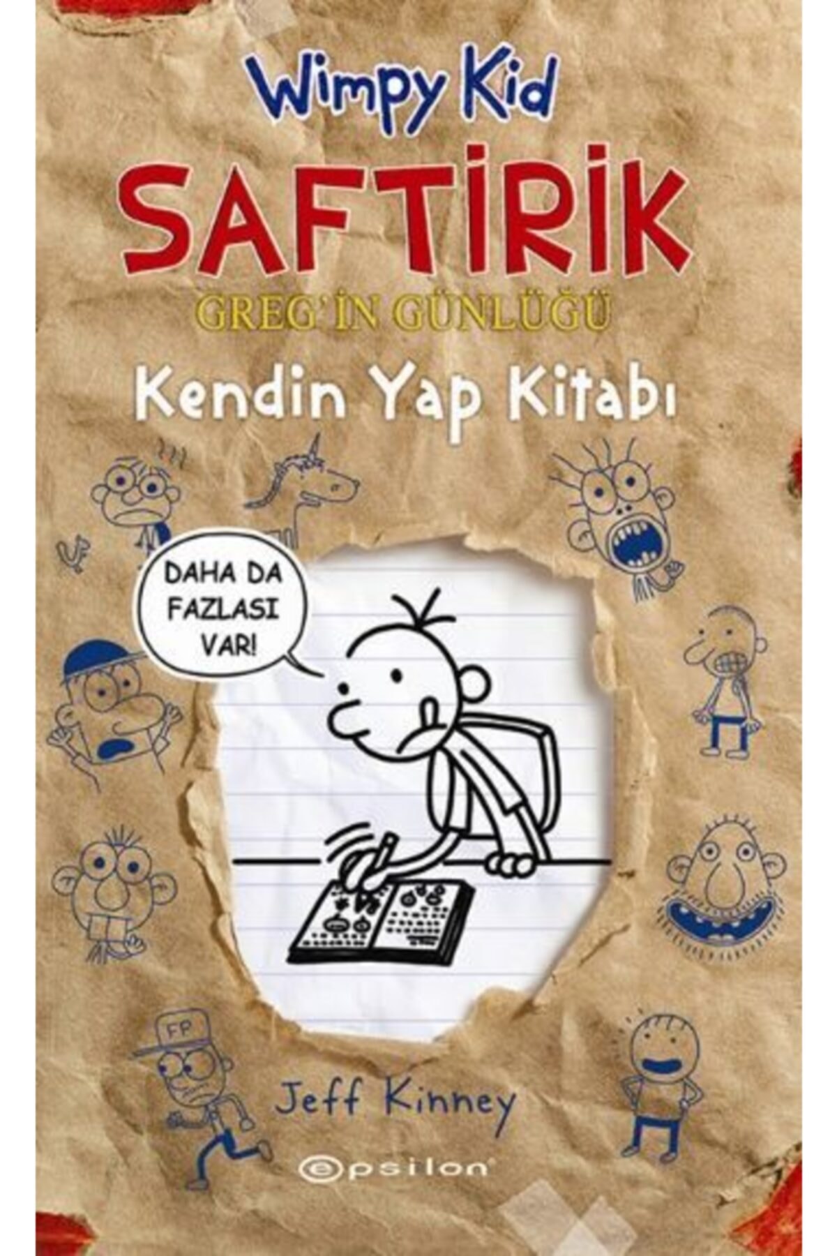 Epsilon Yayınları Kendin Yap Kitabı Saftirik Gregin Günlüğü Ciltli ...