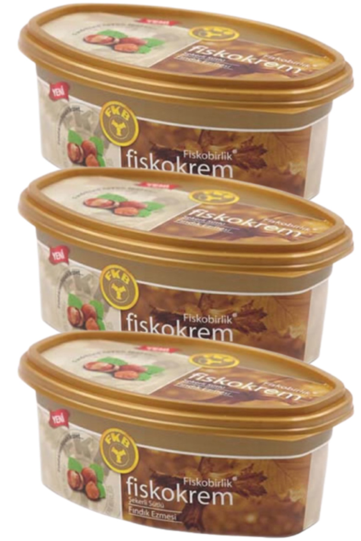 Fiskobirlik Fiskokrem Sütlü Fındık Kreması 400 G 3 Adet Fiyatı ...