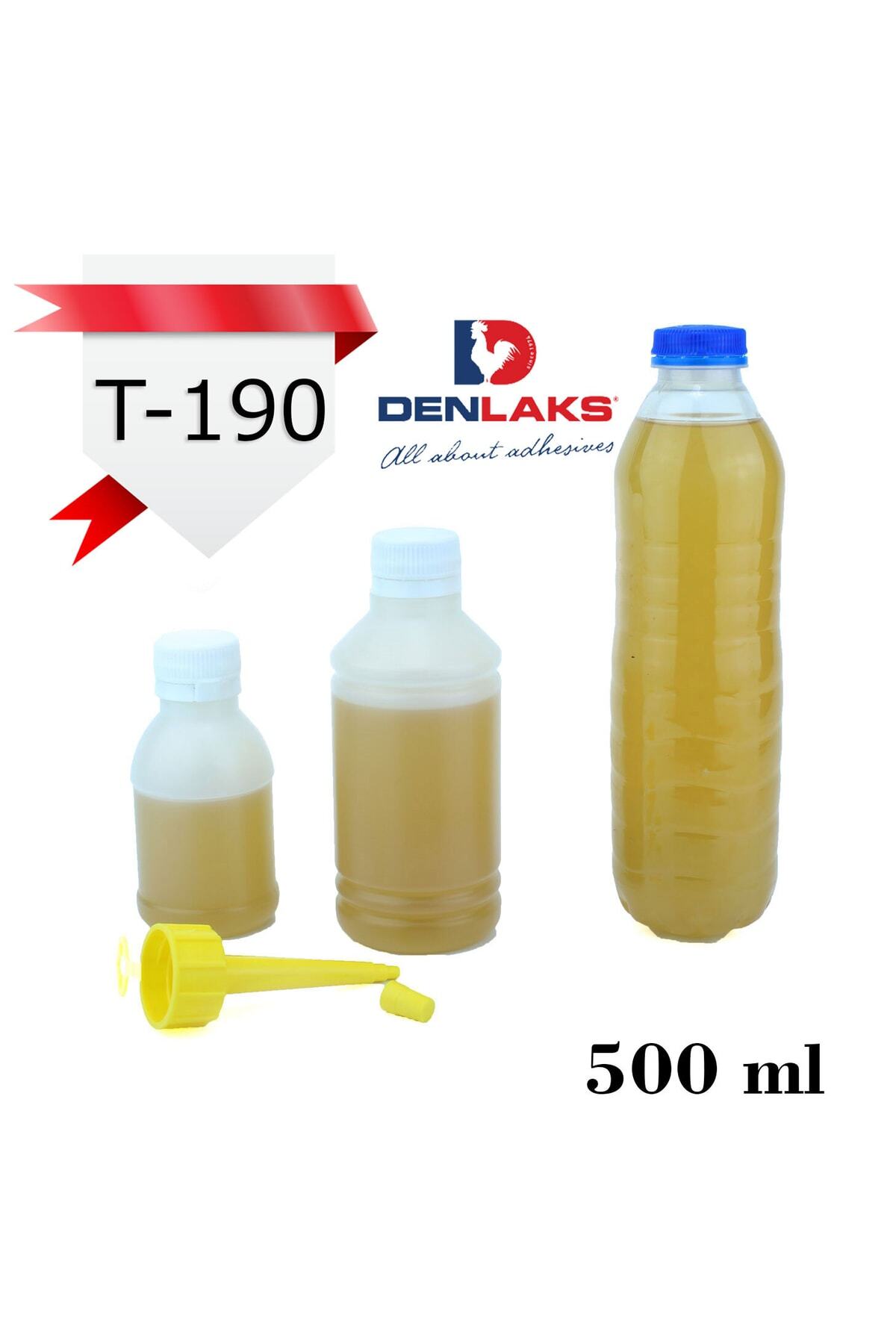 Denlaks Yapıştırıcı - T190 - 500 ml - Deri Hobi - Fiyatı, Yorumları