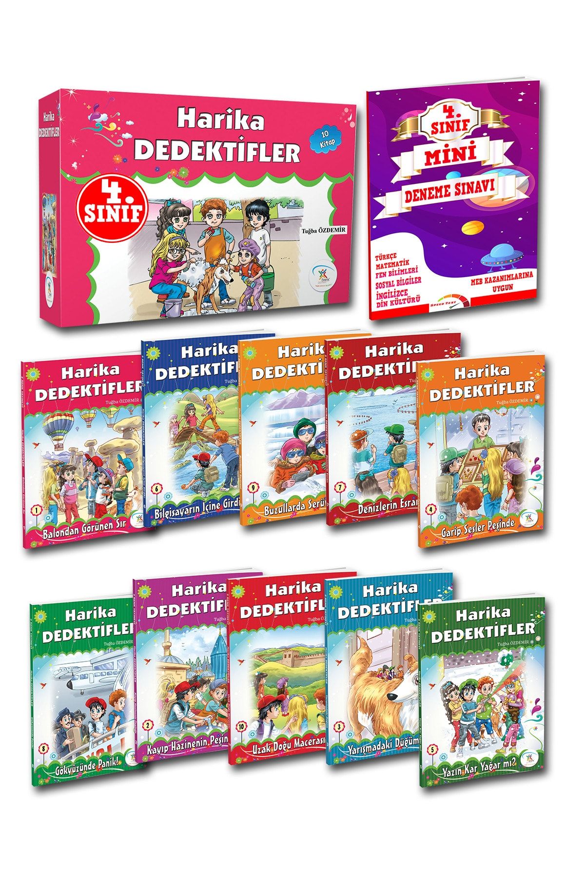 5 Renk Yayınları 4 Sınıf Tavsiyeli Hikaye Kitabı Seti Harika
