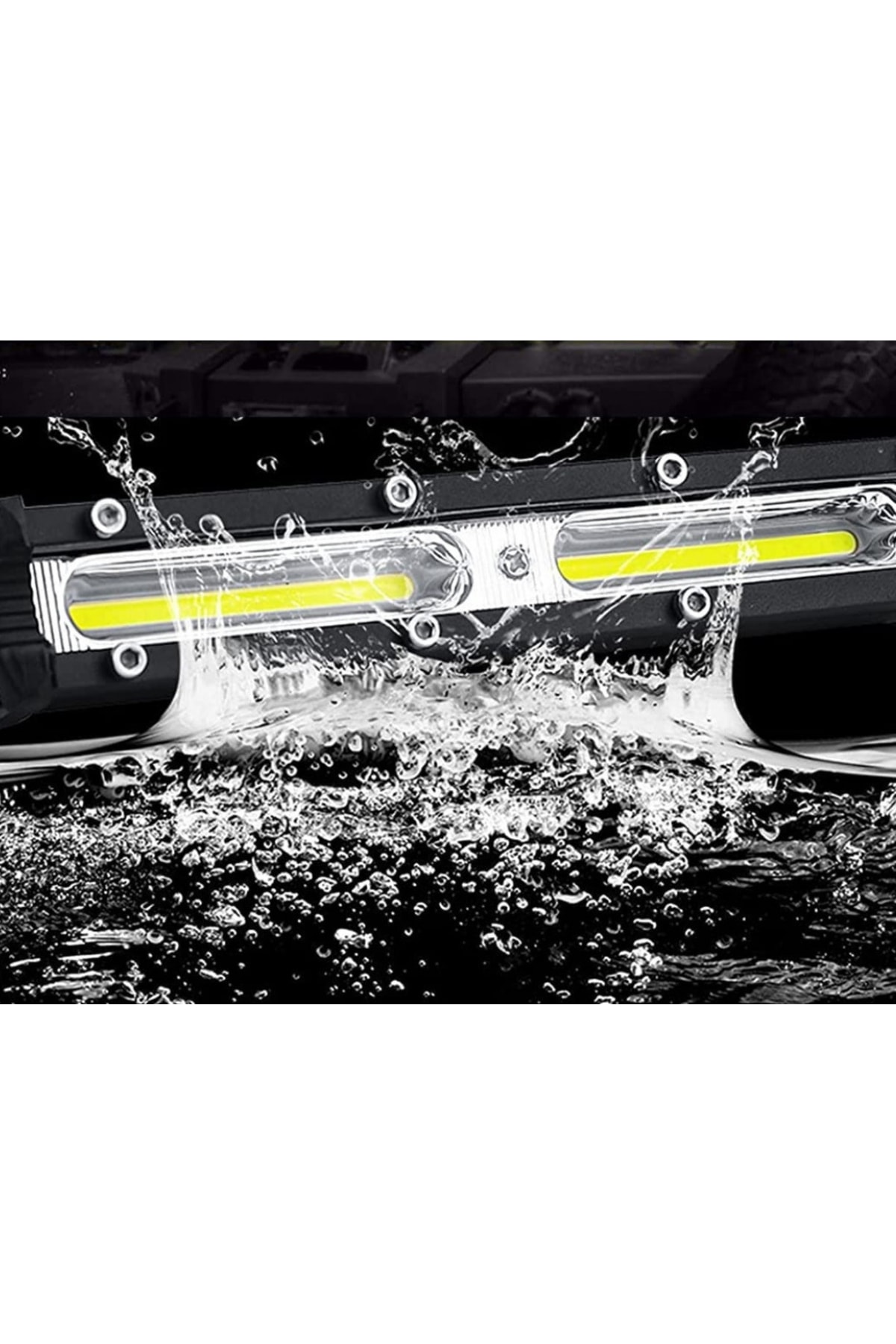 Unichrome 18w Cob Bar 180mm Led Off Road 12/24v Su Geçirmez Spot Tekne ...
