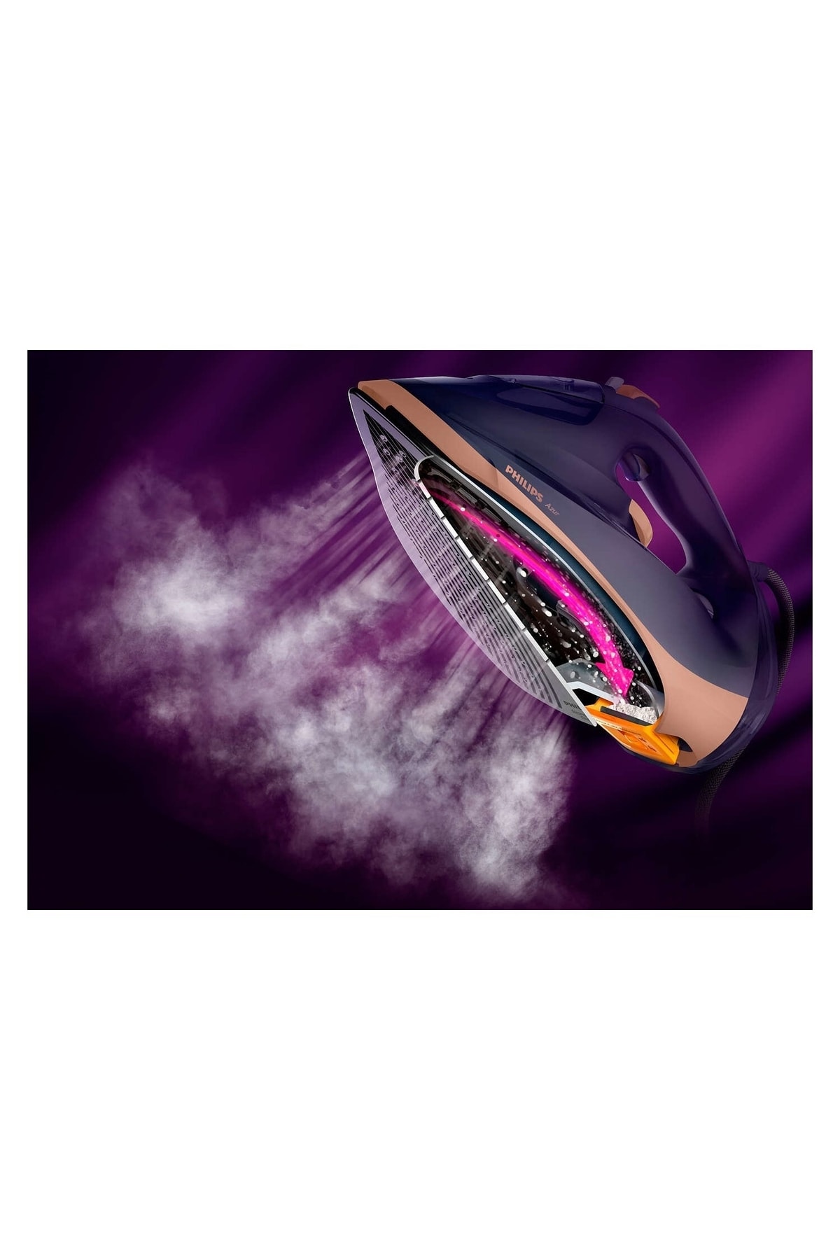 Philips Azur Advanced Series 3000 W Buharlı Ütü, Lacivert Fiyatı ...