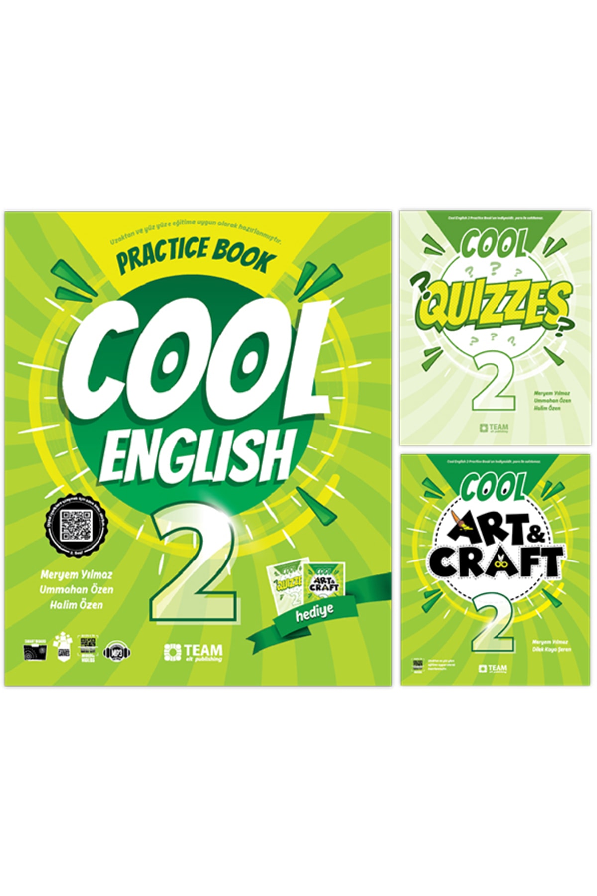 Team Elt Publishing Cool English 2 Practice Book (art&craft + Quızzes ...
