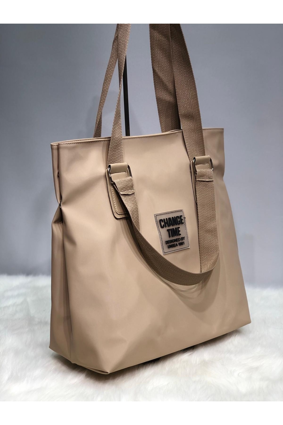 efnanstore Change Time Vizyon Kalın Paraşüt Kumaş Büyük Pat Detaylı ...