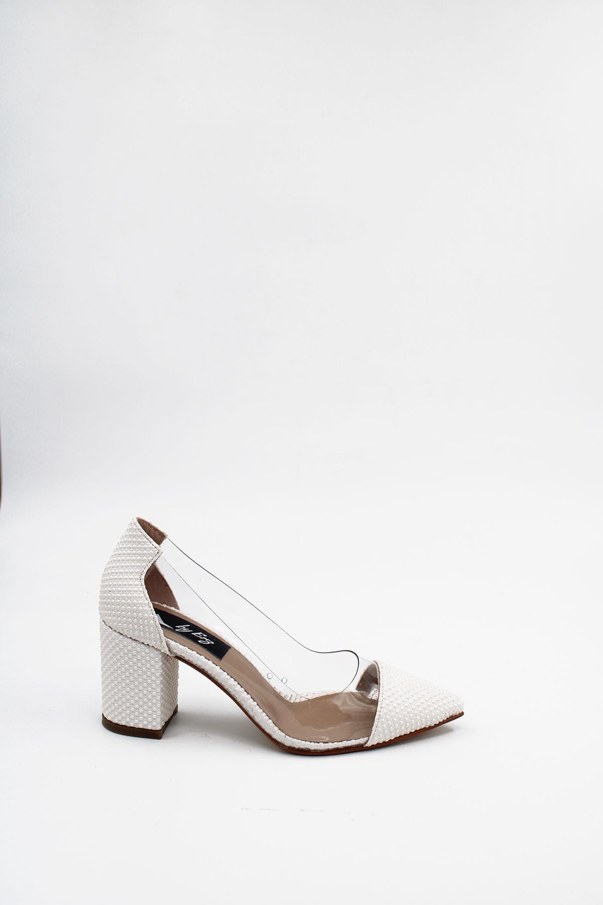 ByErz Kadın Beyaz Ayakkabı