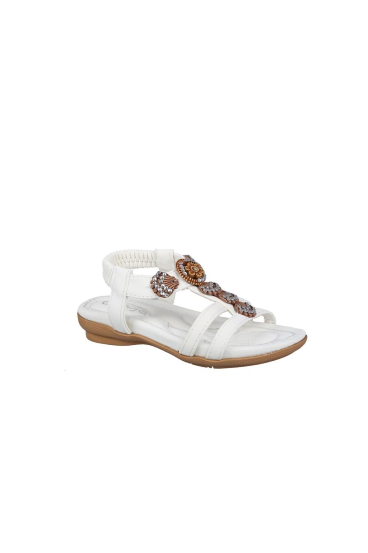 Guja Beyaz Kadın Sandalet