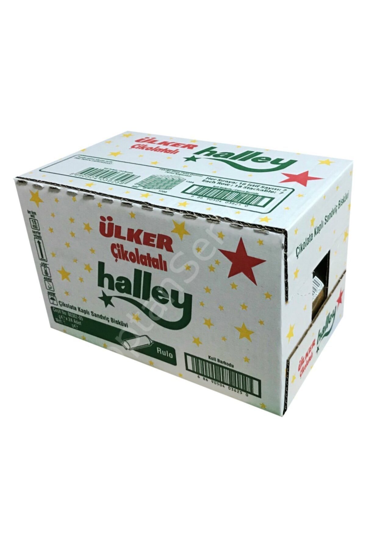 Ülker Halley Mini Socket Roll Snack 24Pcs - Trendyol