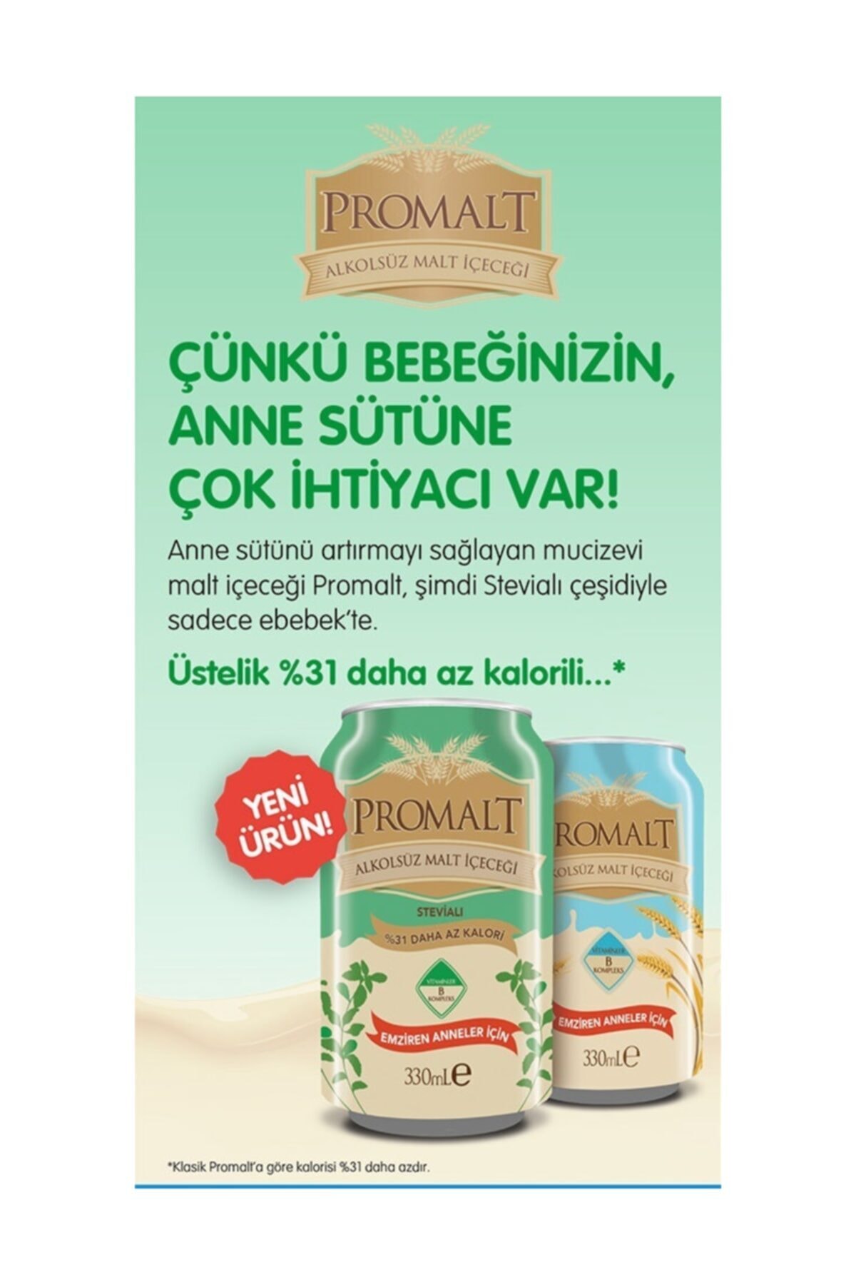 Promalt Stevyalı Alkolsüz Malt Içeceği 6 Adet Fiyatı, Yorumları - Trendyol