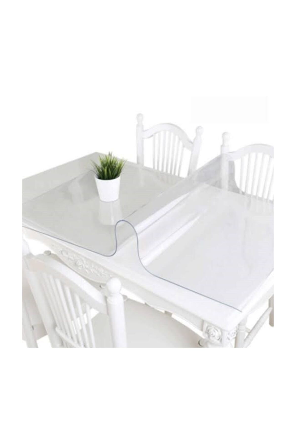 Emek 80x130 Şeffaf PVC Masa Örtüsü 2,5 mm Masa Koruyucu Saydam Renk ...