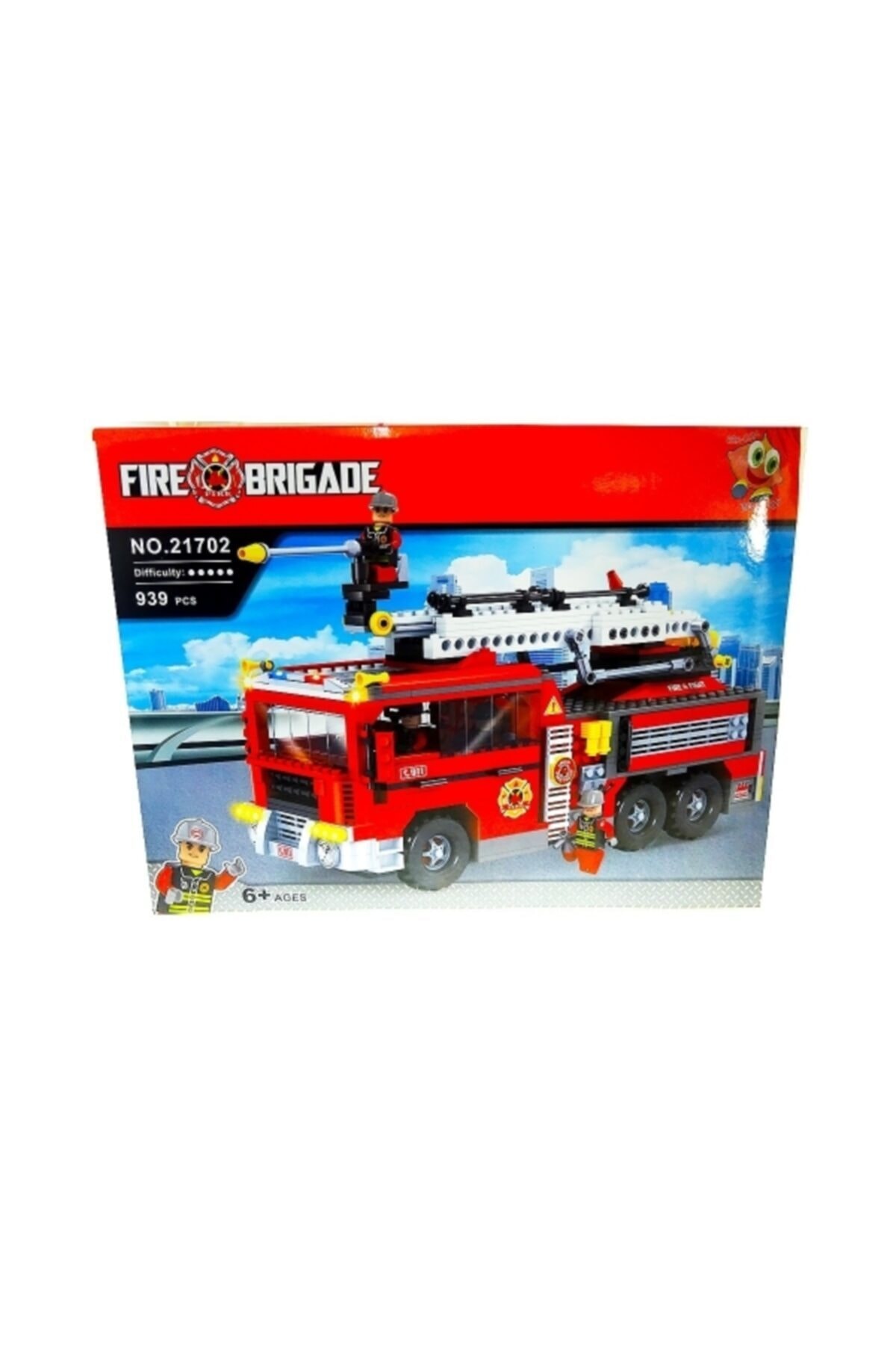 LEGO Bricks Fire Brigade Set ( 21702 ) 939 Parça İtfaiye Seti - Fiyatı ...