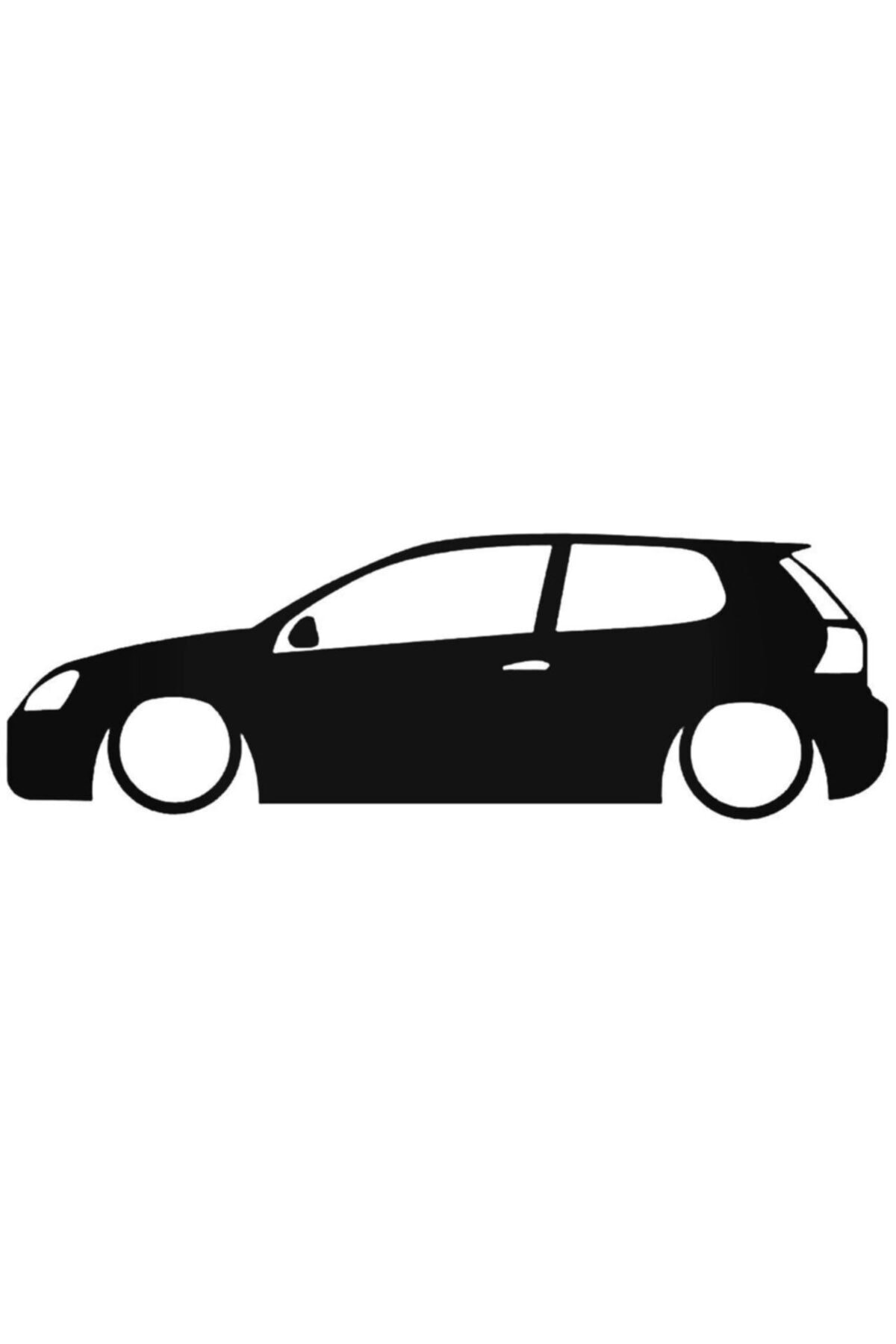 Genel Markalar Vw Golf 5 Gti R32 Low Sticker Araba Oto Arma Duvar ...