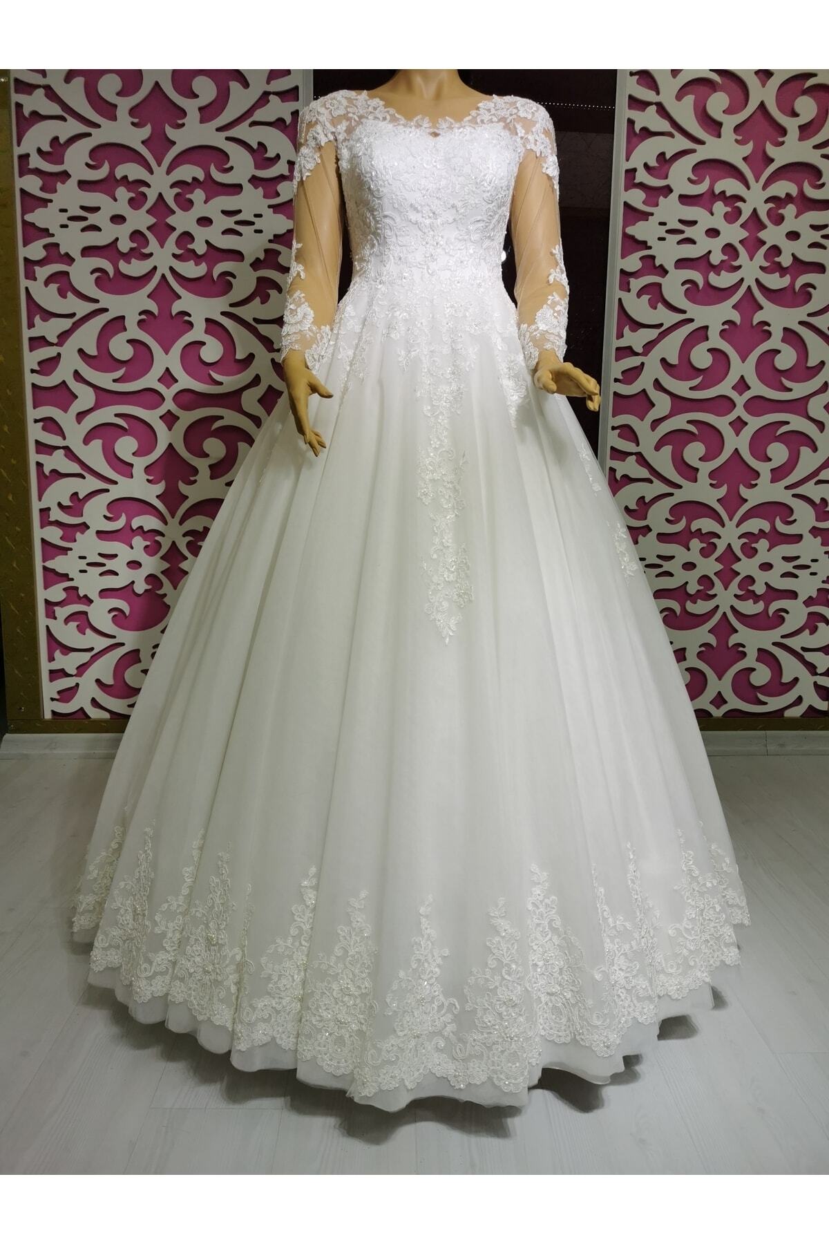 Beyaz Sayfa A Kesim Gelinlik Fiyatı, Yorumları - Trendyol