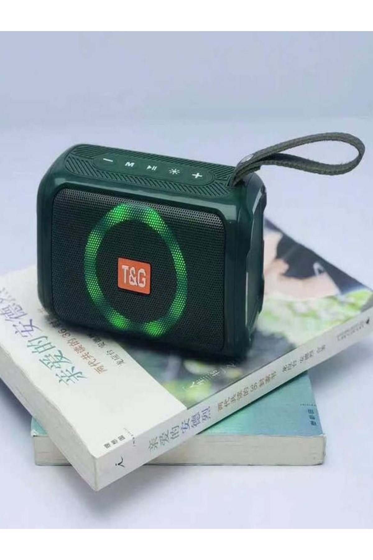 T G Taşınabilir Kablosuz Bluetooth Hoparlör Tf Usb Fm Aux Ile Led Işık Süper Bass TG-193 - OnuAl ...