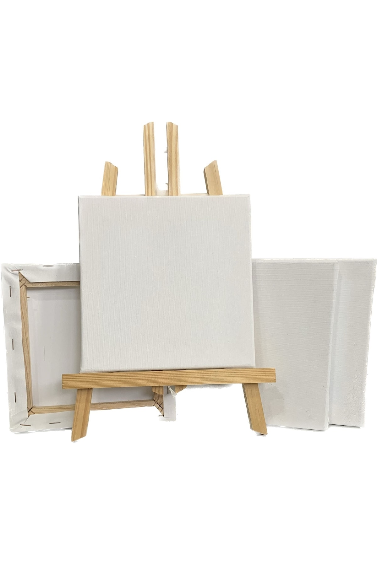 MorAnka Tuval&Boya Moranka 6'lı 20x20 Tuval Çift Astarlı Arkadan ...