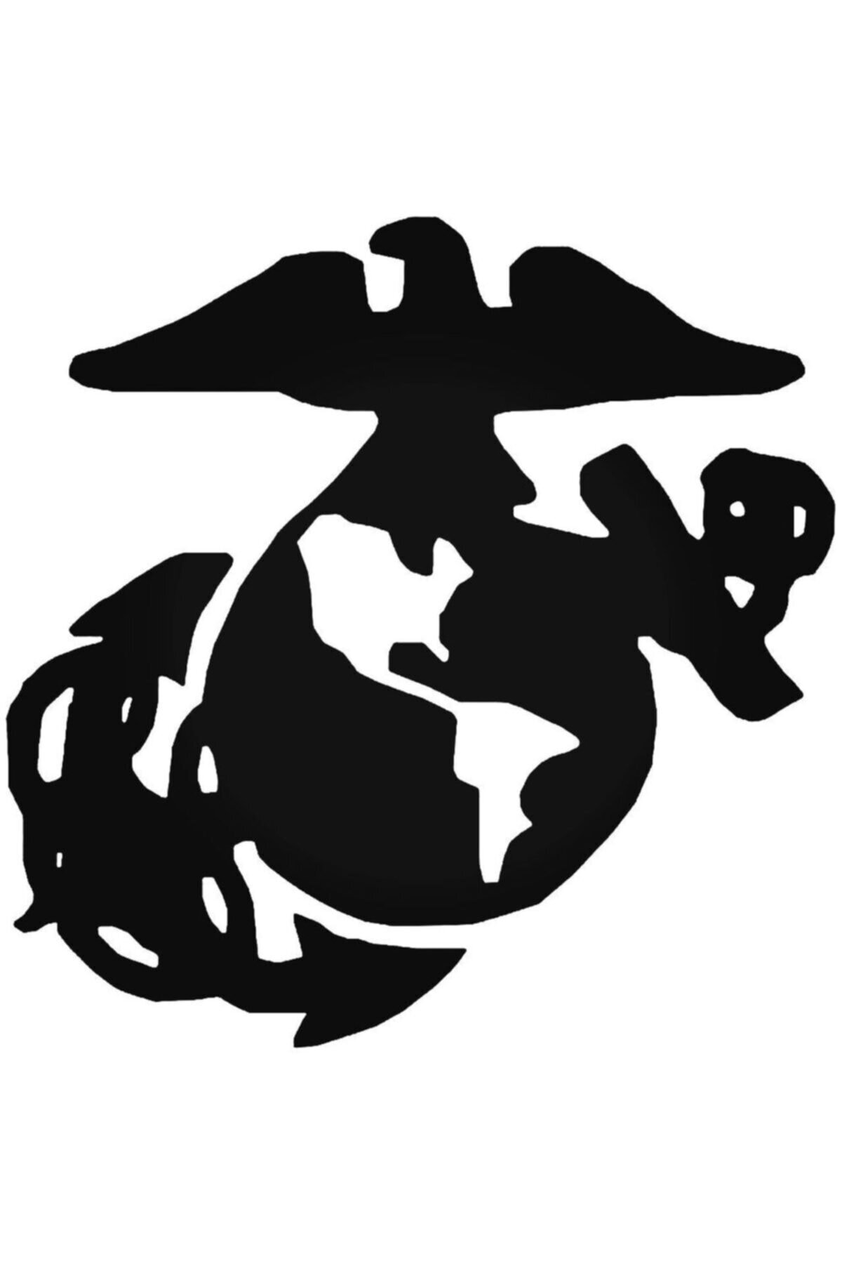 Universal Us Marine Insignia Sticker Car Auto Rigging Wall Sticker 20 ...