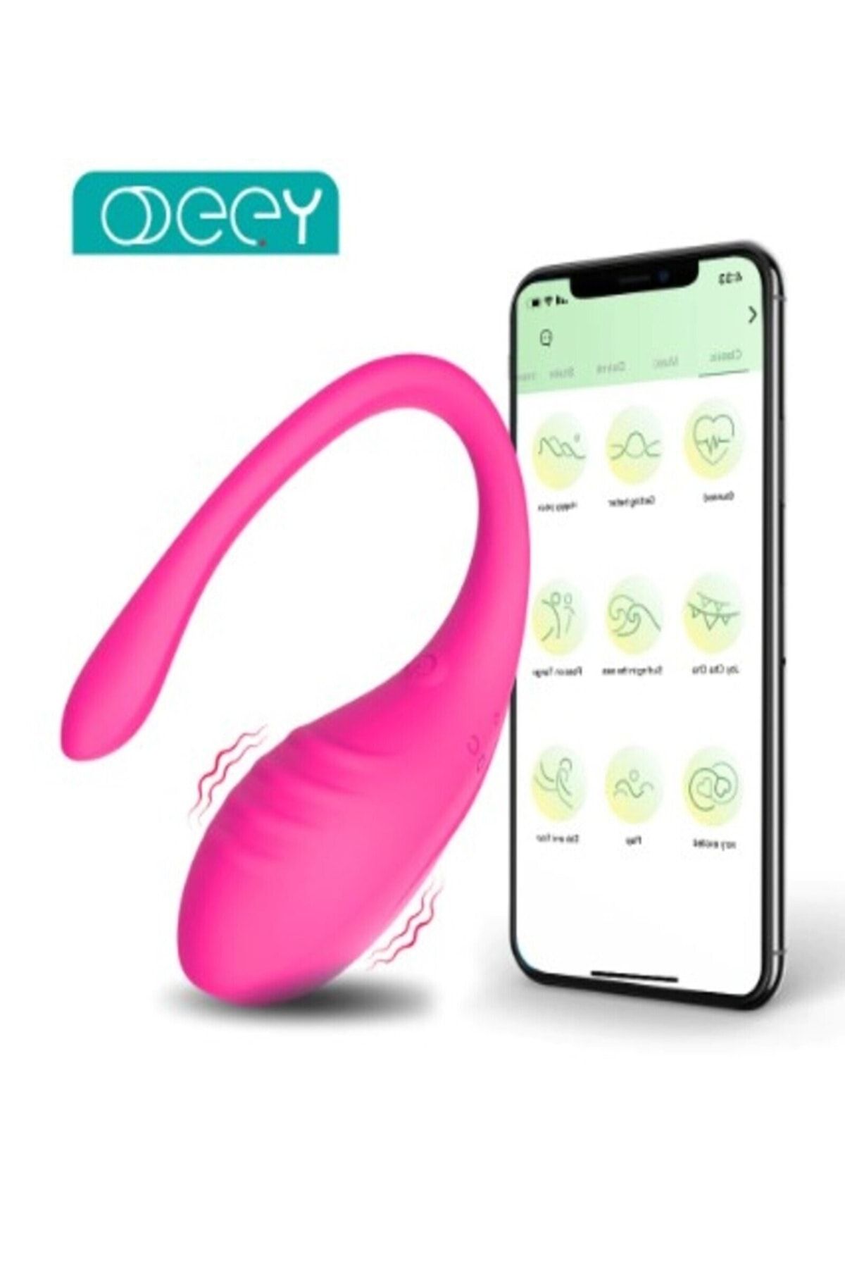 Genel Markalar Bluetooth Bağlantılı Giyilebilir Sex Oyuncağı Vibratör