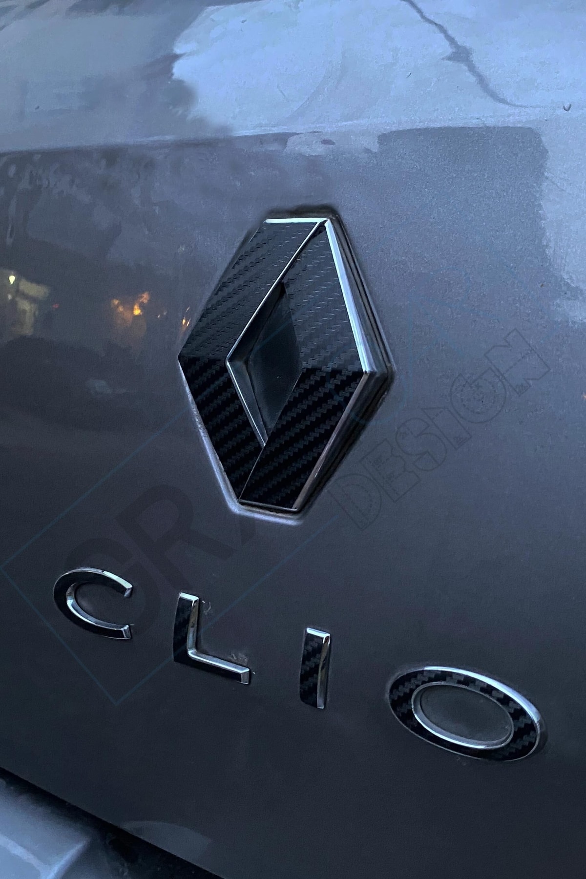 GRAFİCAR Renault Clio 3 Amblem Kaplama Sticker Set Uyumlu - Fiyatı ...