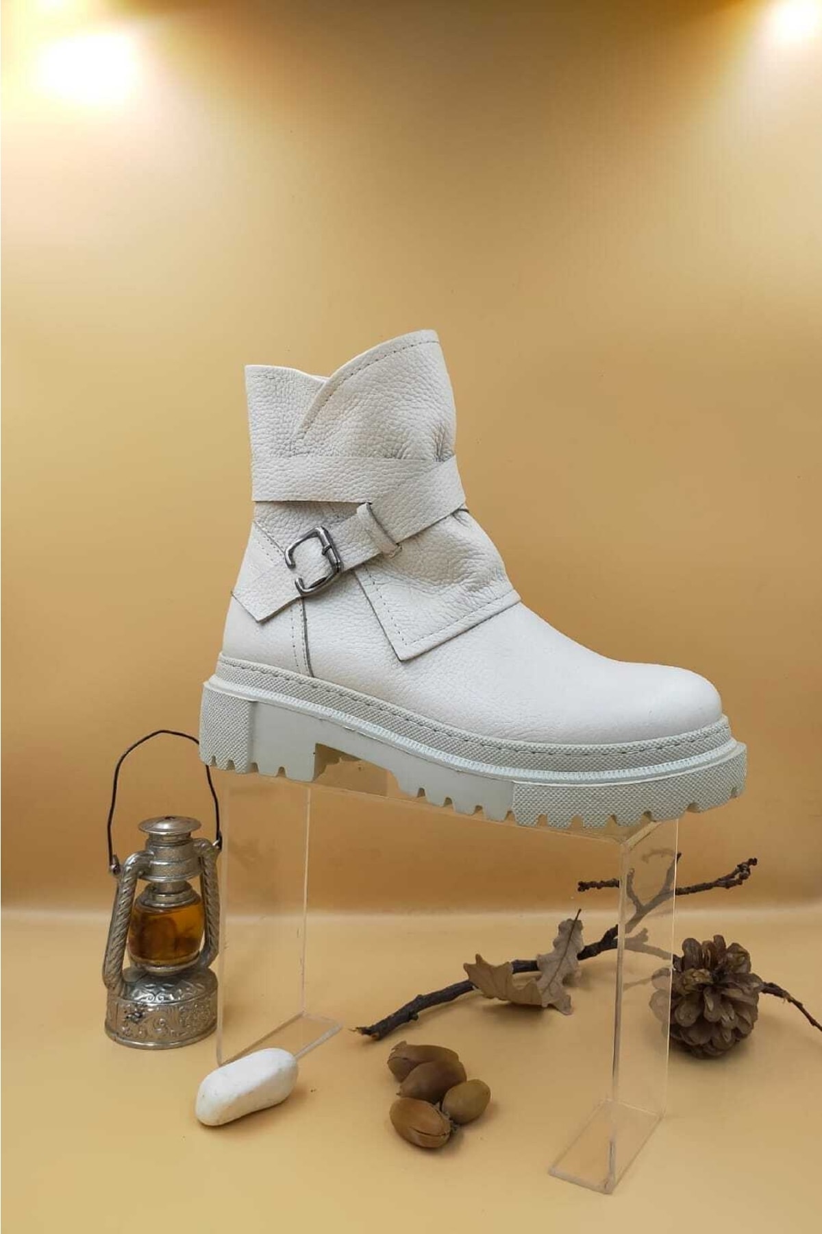 MelAlp Hakiki Deri Kadın Fermuarlı Bot Fiyatı, Yorumları - Trendyol