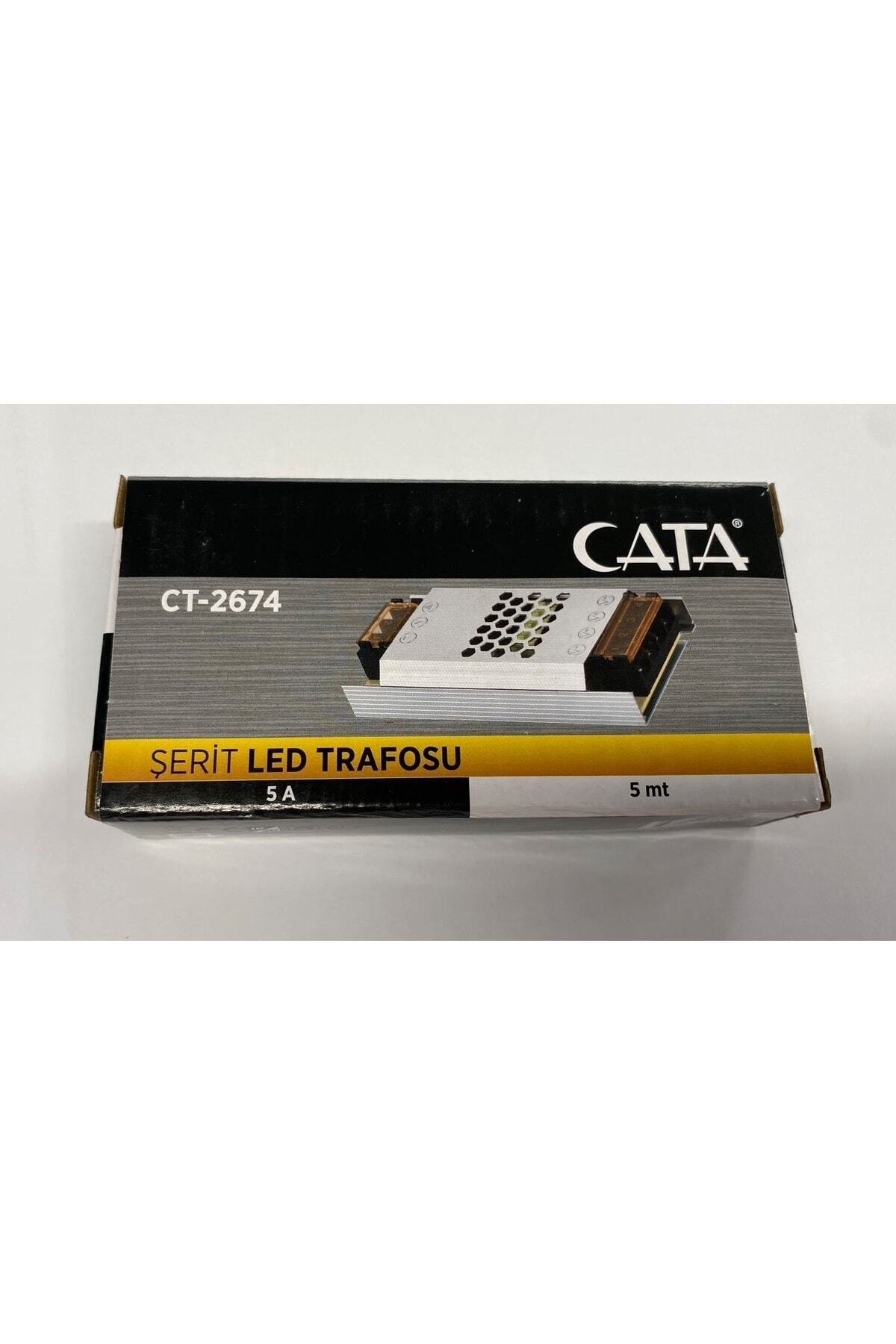ÇağatayElektrik Cata Ct-2674 Şerit Led Trafo 12 Volt 5 Amper 60 Watt (5 ...