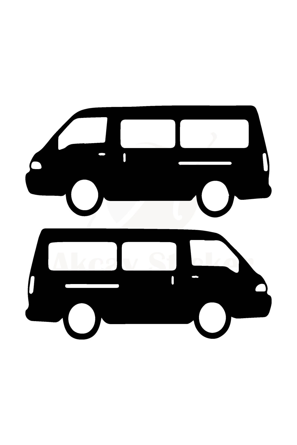 Akçay Sticker Hyundai H100 Sticker H100 Gölge Sticker Oto Sticker Yan ...