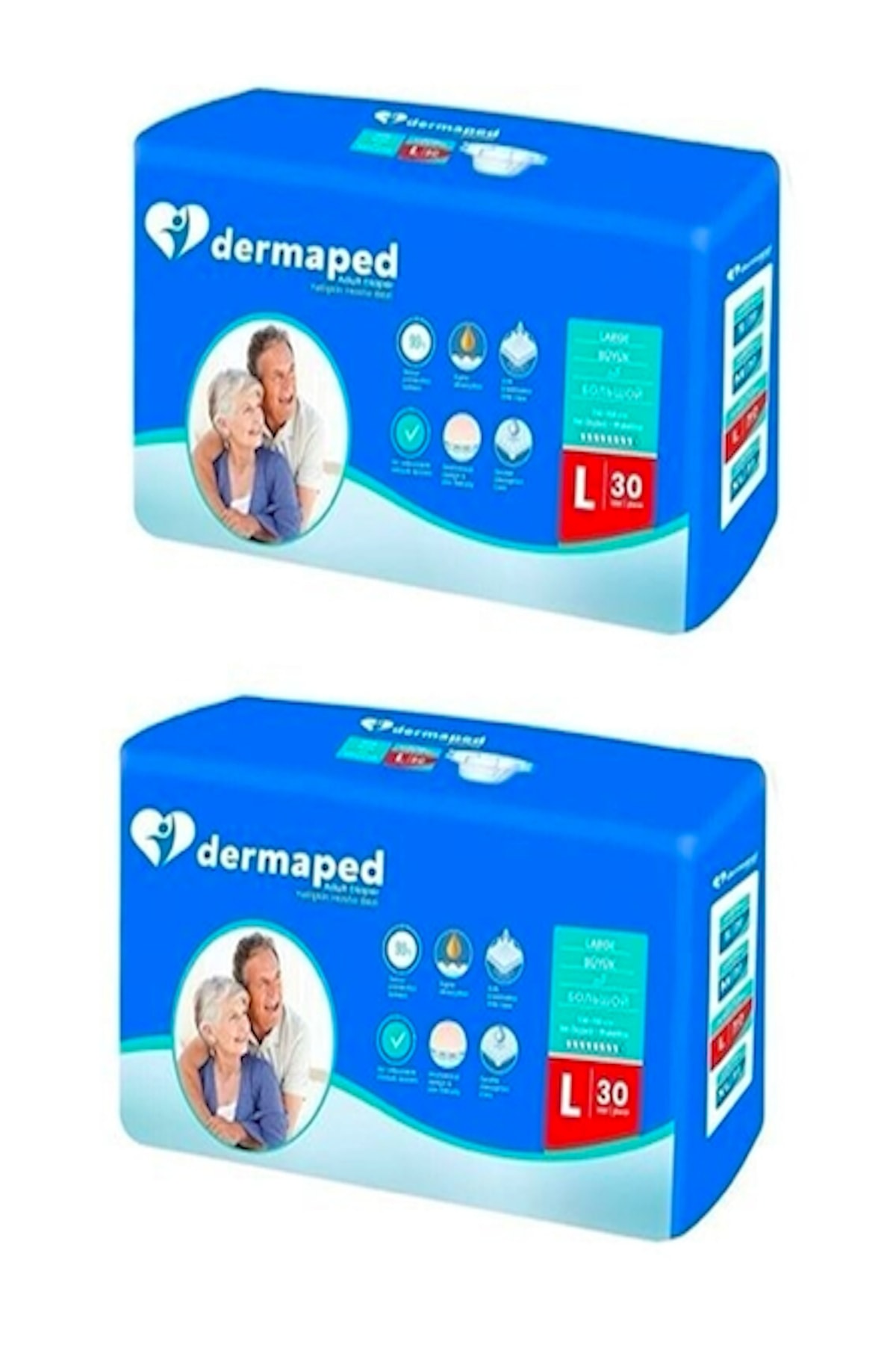 Dermaped Yetişkin Hasta Bezi Bel Bantlı L Beden 60 Adet Fiyatı ...