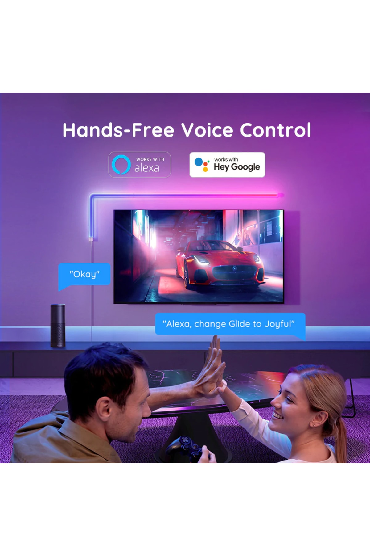 Govee Glide RGBIC Duvar Aydınlatma Bar 6+1 Fiyatı, Yorumları - Trendyol