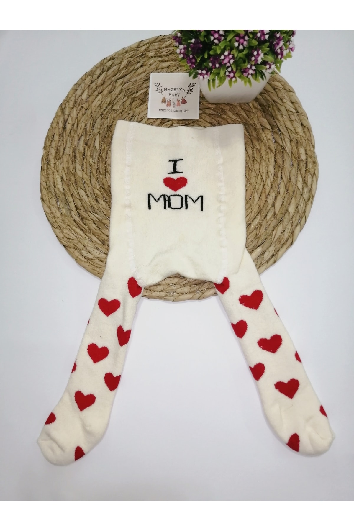 HAZELYA BABY Kız Bebek/çocuk I Mom Havlu Termal Külotlu Çorap Pamuklu ...