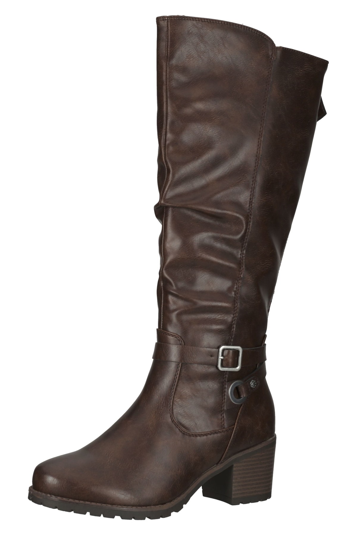 Relife Knee-High Boots - Brown - Block - Trendyol