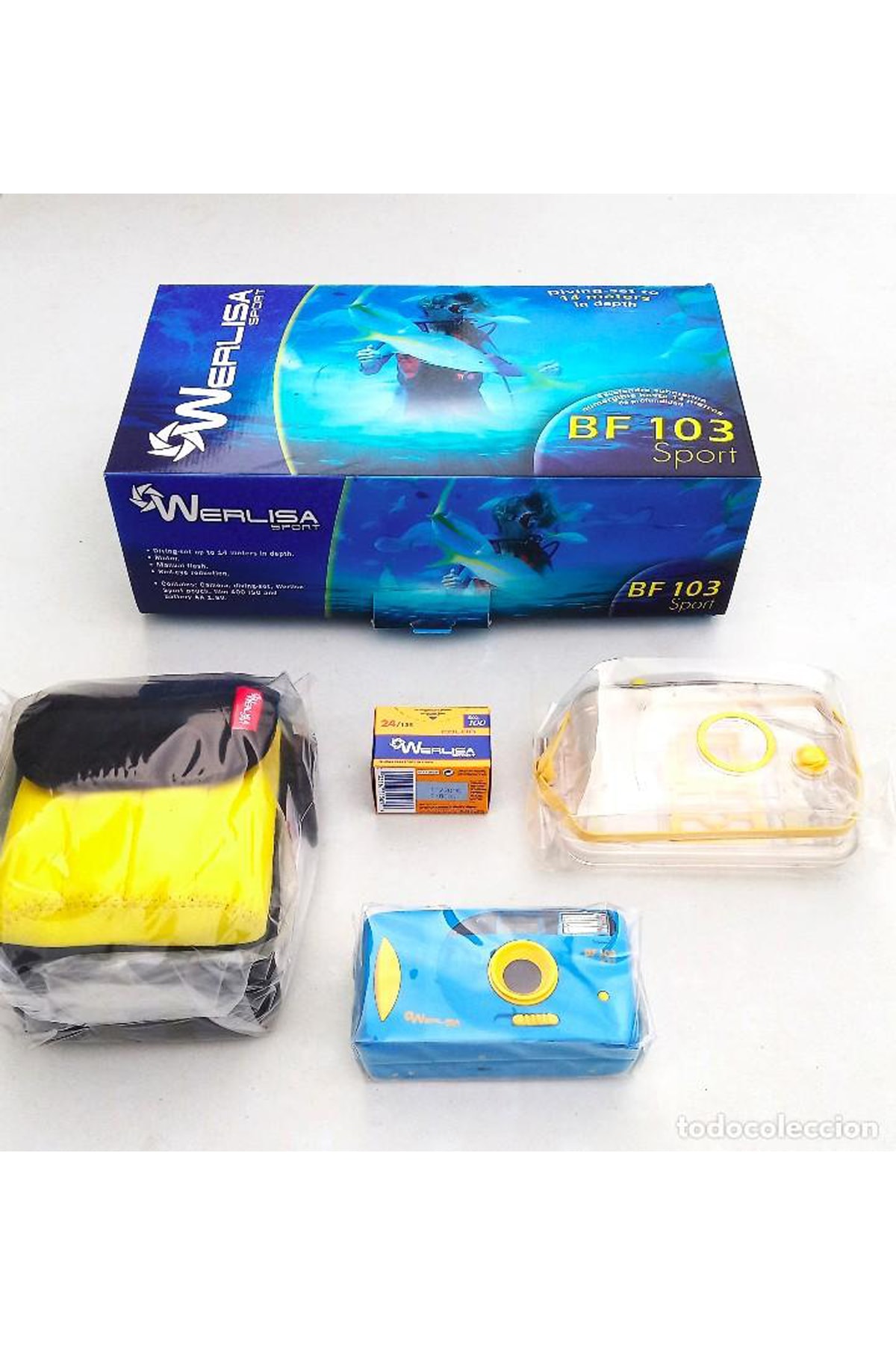 WERLİSA Bf 103 Sualtı Fotoğraf Makinesi Bf103 Filmli Su Altı Fotoğraf ...