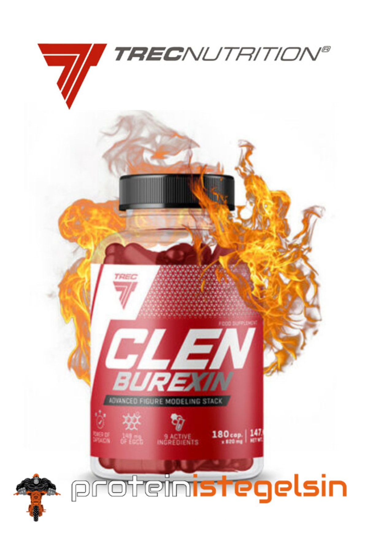 Trec Nutrition Clen Burexin 90 Kapsül Fiyatı, Yorumları - Trendyol