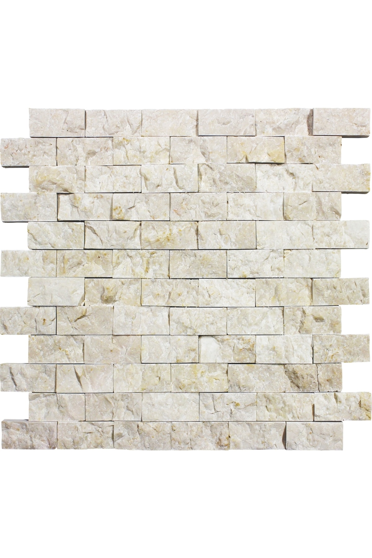 MARKATAŞ Bej Mermer Doğal Taş Mermer Patlatma Mozaik - Fiyatı, Yorumları